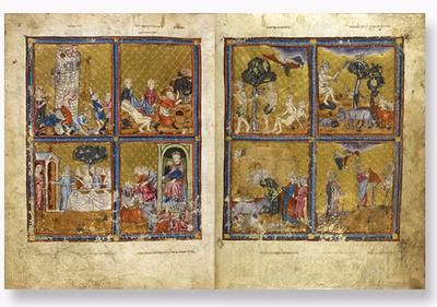 Golden Haggadah (The Plagues of Egypt, Scenes of Liberation, and ...