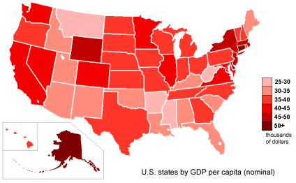 GDP per Capita for the United States