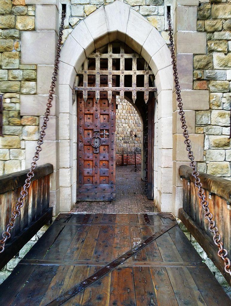 Above is a picture of a drawbridge