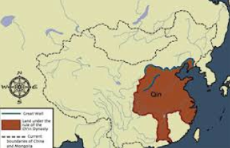 7 The Qin Dynasty lasted from 221-206 BC it is named from its hart land ...