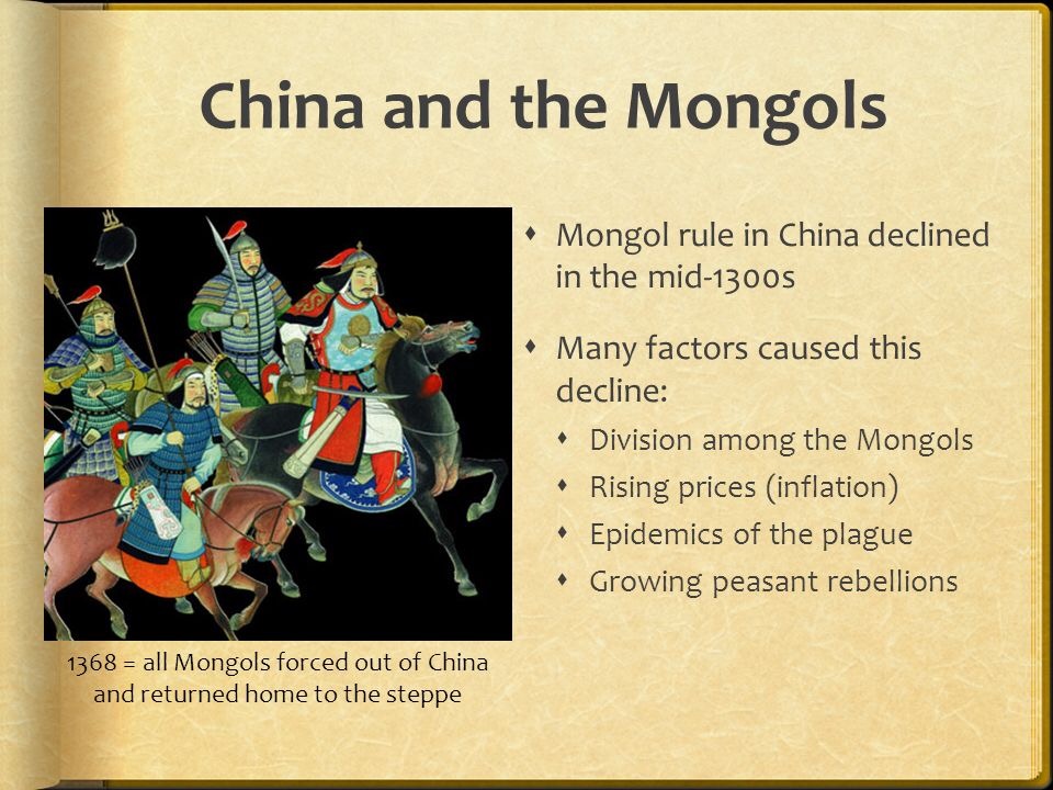 The Mongols now controlled all of China and would rule until 1368.