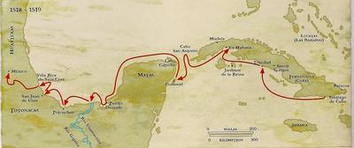 Expedición de Hernán Cortés al continente. (2017 ...