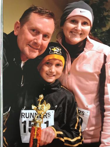 I won my first 5k, the annual Thanksgiving Turkey Trot. I mention this ...