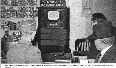 in the 1940s the next big TV came out and the people of the 1940s were ...