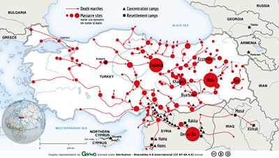 Armenian Genocide Map (M4)