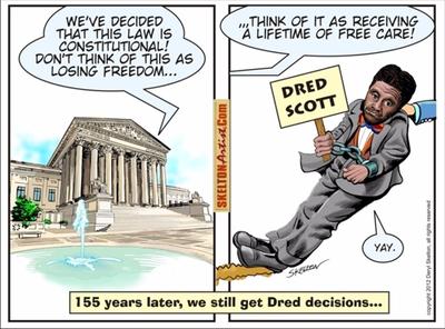 Dred Scott Decision Cartoon