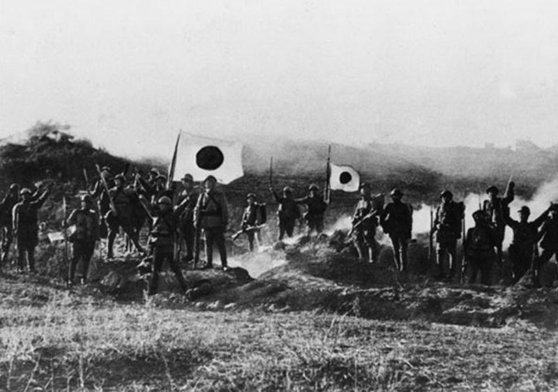 In 1931 the Japanese army invades Manchuria.