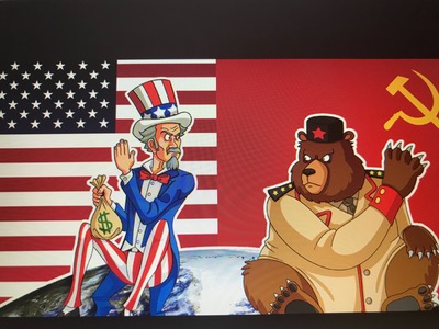 The United States versus the Sovient Union.