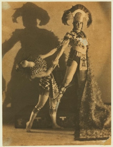 Martha Graham and Ted Shawn in Xochitl 1920