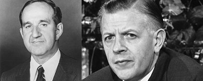 Quebec Cabinet Minister Pierre Laporte (left) and British Diplomat Paul ...