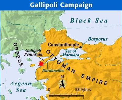 Gallipoli Campaign: February - December 1915. An unsuccessful attempt ...