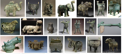 One achievement of the Shang Dynasty is bronze work. Bronze work is is ...