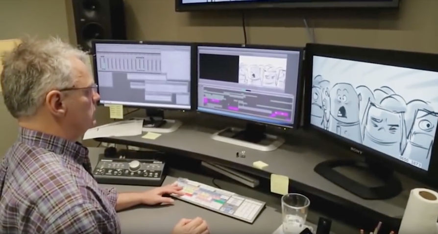 Editors take the storyboard panels and build a sequence out of those ...