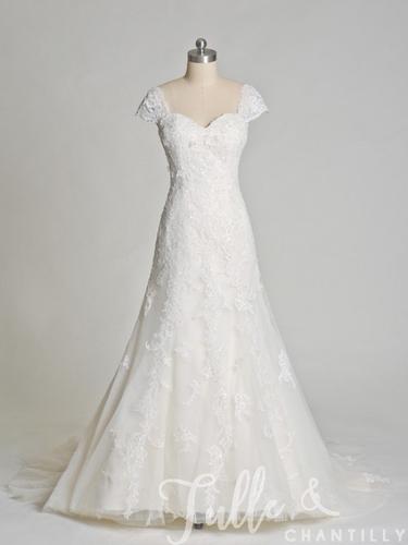 Angela Wexler´s wedding dress.