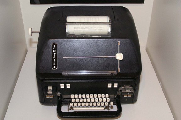 The White House Hotline teletype machine, the first direct line between ...