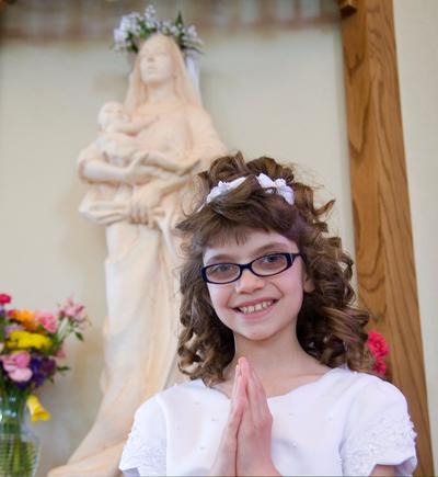 2011: I received First Holy Communion at Saint Catherine of Siena ...