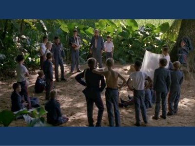 In chapter 5, the boys have a meeting to discuss about the beast and ...