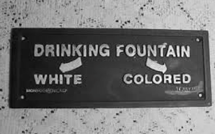 Segregation in general stopped in 1964