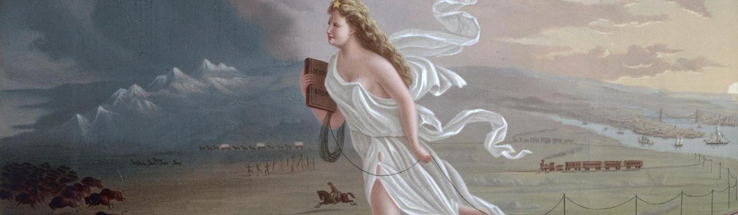 The painting that is often used when referring to Manifest Destiny