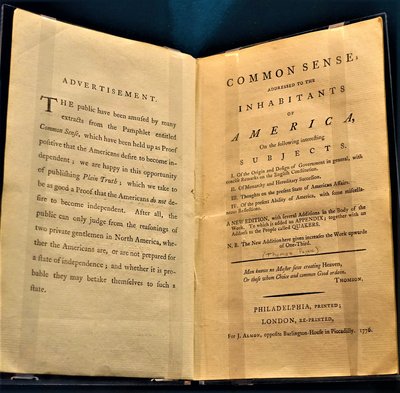 Common Sense: January, 1776
