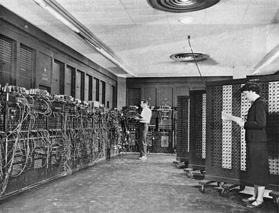 1949: Computers took up whole rooms. It was used to communicate through ...