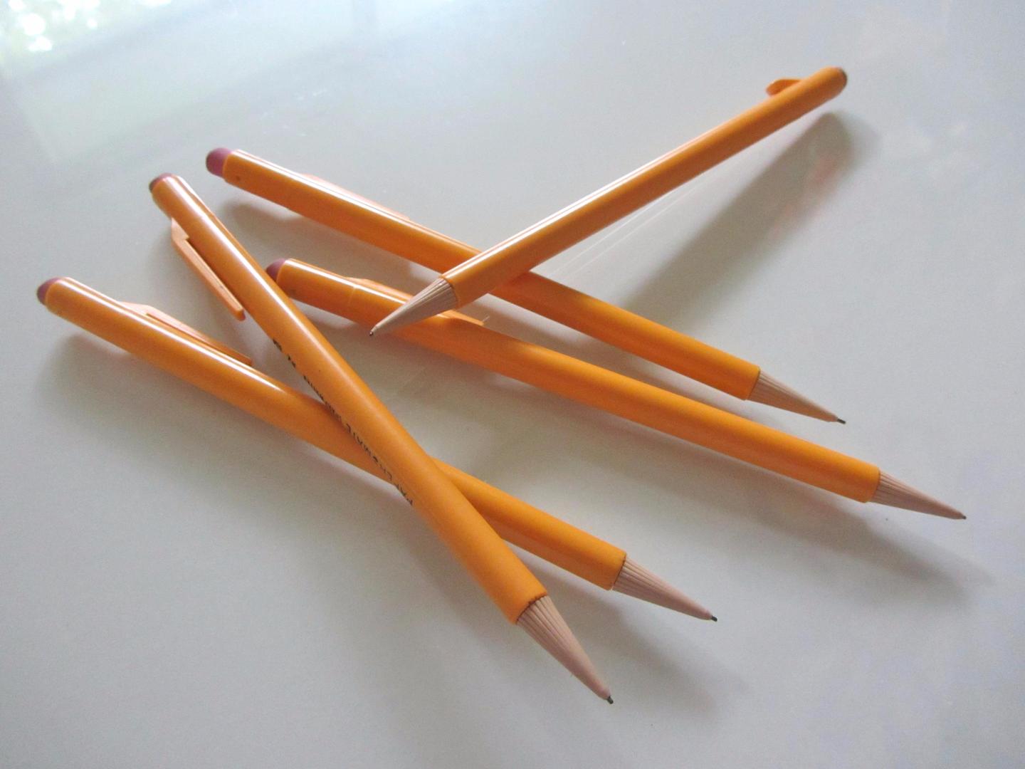 These are lead pencils that look similar to reg. pencils. These are lead pencils that look similar to reg. pencils.
