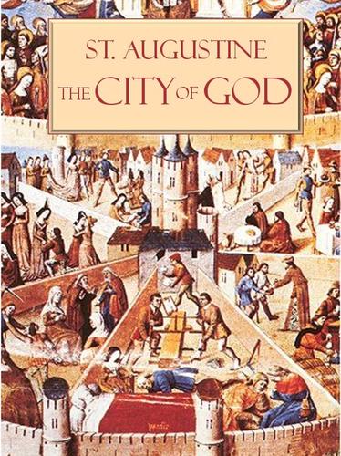 He writes The City of God, On the Trinity , and The Enchiridion