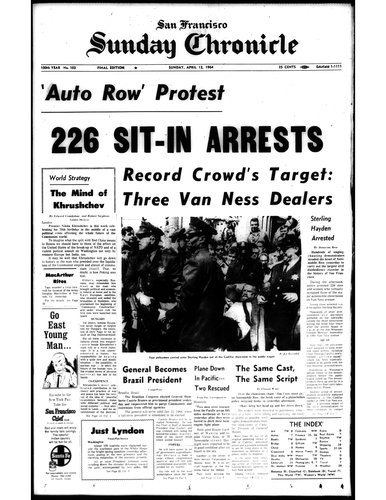 This is a picture of a newspaper article, stating how the Greensboro ...