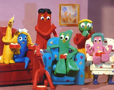 Figure 9: Gumby and his friends. (Denise, B. 2016).