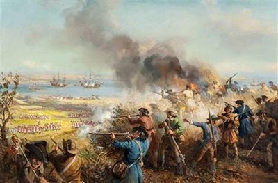 Battle of Bunker Hill, 1775.