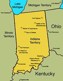 In 1800, the Indiana Territory was made,which included Illinois. This ...