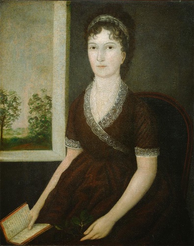 Sarah Ogden Gustin, By: Joshua Johnson 1805
