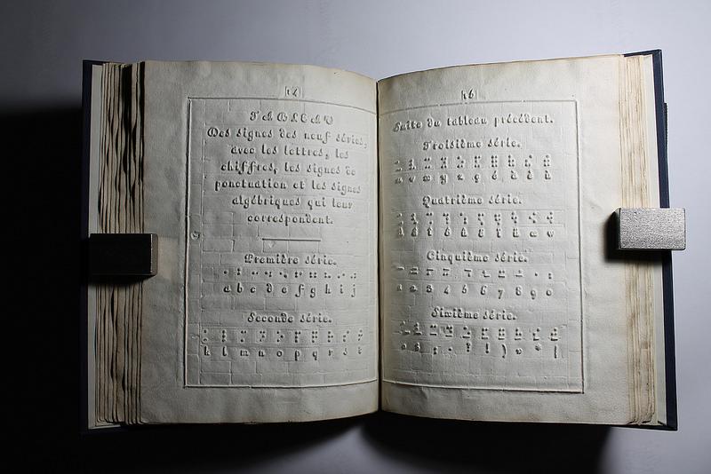 In 1827 Louis pulished the first braille book.