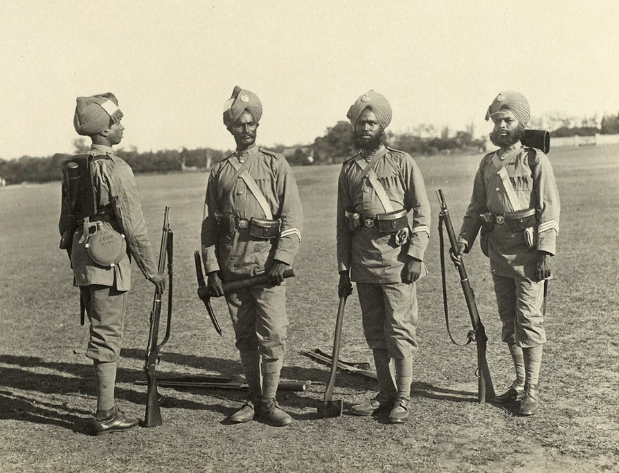 Photograph from an album entitled, ‘Types of the Indian Army’, ‘Bengal ...