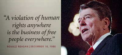 Shortly after Reagan’s presidency, communism did retreat around the ...