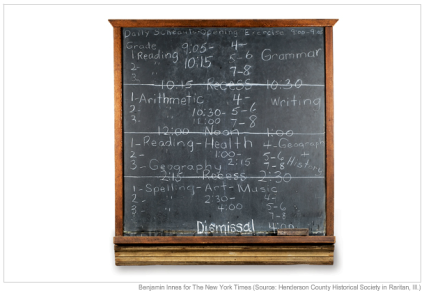 In 1890, chalkboards were used in classrooms. They were a way for ...