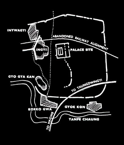 Plan of the Pyu city of Beikthano