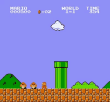 1985- Super Mario bros