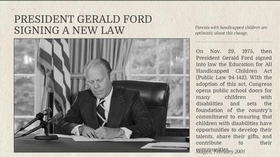 In 1975, the United States (U.S.) Congress passed the Education for All ...