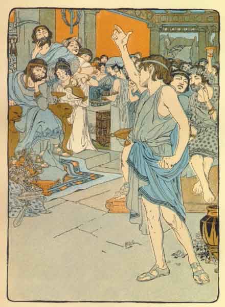 Polydectes wants to marry Perseus' mom, so Perseus sets out to gift him ...