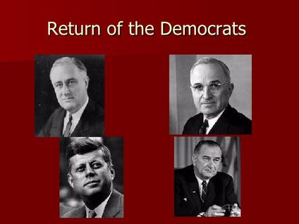 Return of the Democrats 1932 - 1968