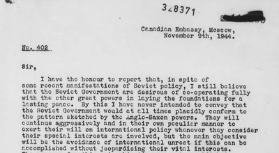 Feb 1946 - Kennan's Long Telegram
