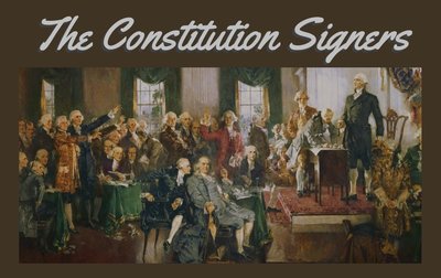 But after all was settled the constitution was created and we still use ...