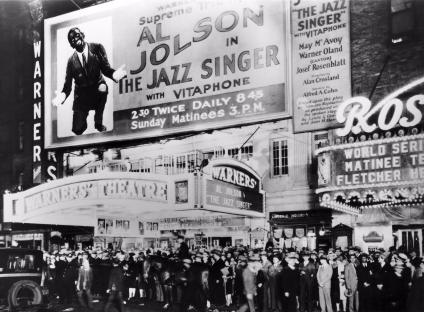 1927 (October 6th): The Jazz Singer, the first real “Talkie” produced ...