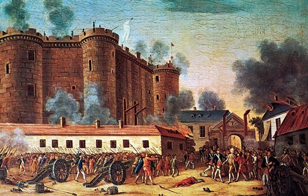Bastillen stormet ut