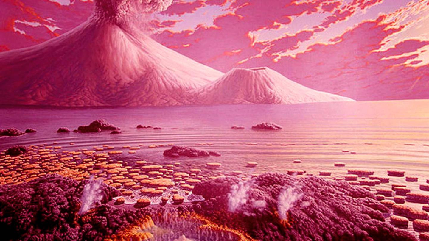 Second Eon; Archean; 3,850 MYA. Earth's crust began to form.