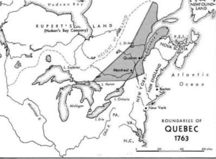 Quebec 1763