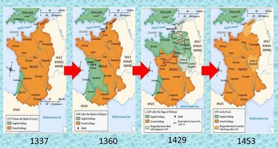 1337 to 1453 - The Hundred Years War