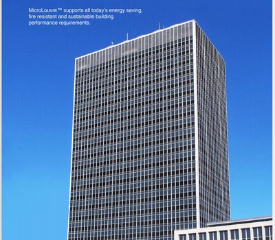 Micro Louvre applied on Indianapolis City County Building.