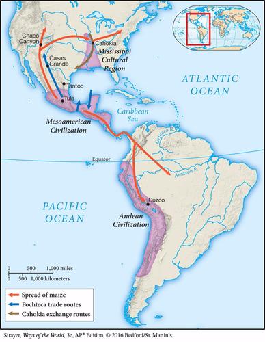 Mesoamerican / Aztec Trade Networks